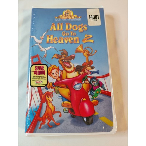 MGM / UA | Media | All Dogs Go To Heaven 2 996 Clam Shell Vhs New ...